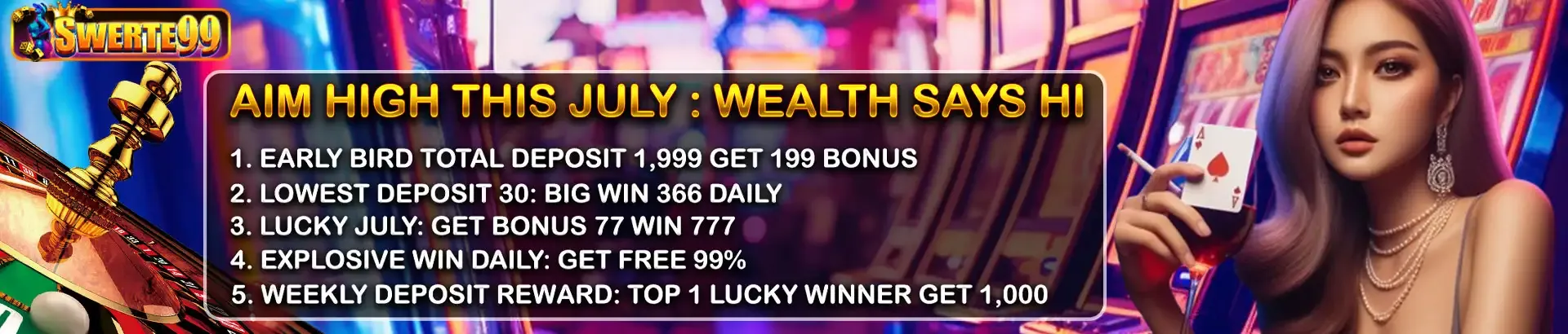 SWERTE99 Casino Log In- Claim Up to P70k Free Bonus!